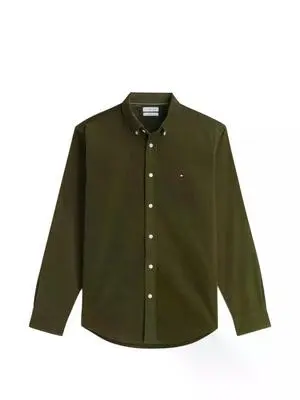 Tommy Hilfiger Button-down Corduroy Shirt - Green