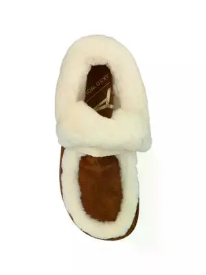 NAKED WOLFE Bambi Shearling-trim Boots