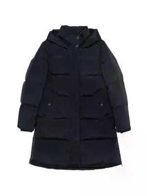 Woolrich Hooded Quilted Coat