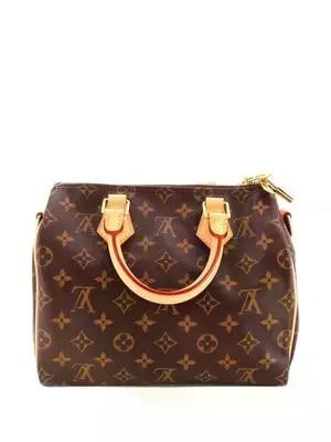 LOUIS VUITTON Speedy Bandouliere Bag Monogram Canvas 25 Satchel