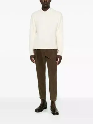 BRIGLIA 1949 Portobellod Corduroy Trousers - Brown