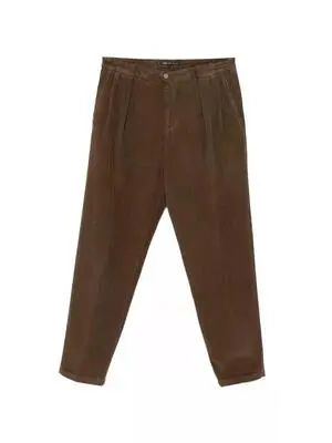 BRIGLIA 1949 Portobellod Corduroy Trousers - Brown