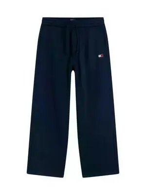 Tommy Hilfiger Logo-patch Drawstring Track Pants - Blue