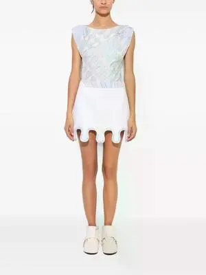 Emilio Pucci Leocorno-print Silk Top