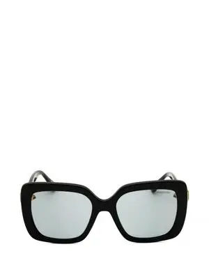 SWAROVSKI Crystal-embellished Square-frame Sunglasses - Black
