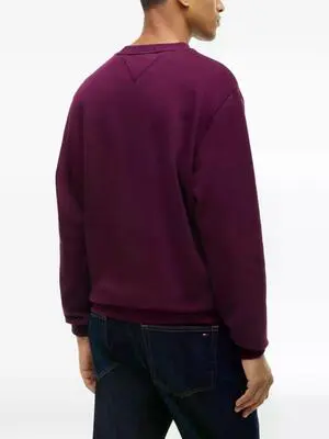 Tommy Hilfiger Logo-embroidered Crew-neck Sweater