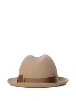 Borsalino Grosgrain-trim Felt Hat