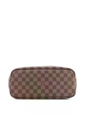 LOUIS VUITTON Neverfull Damier Pm Tote Bag - Brown