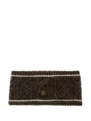 Bogner Cable-knit Striped Headband