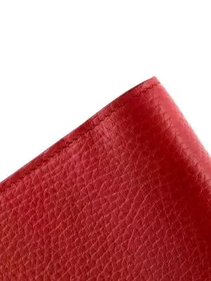 Gucci Interlocking Wallet On Chain Leather Crossbody Bag