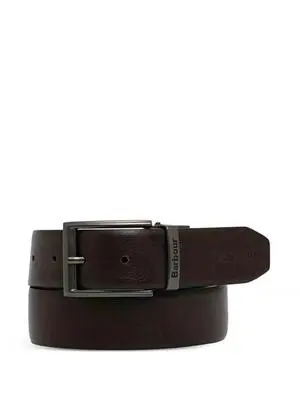 Barbour Westdale Reversible Leather Belt - Brown