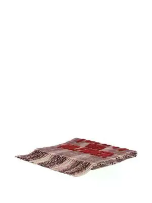 Tommy Hilfiger Check-pattern Fringed Scarf