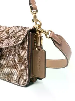 COACH Tabby 20 Crystal-embellished Shoulder Bag