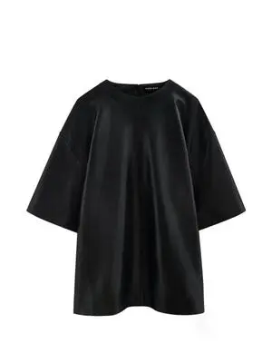 ANINE BING Zeina Top Recycled Leather