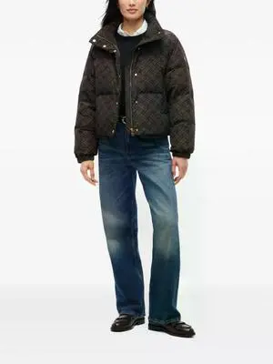Tommy Hilfiger Monogram-print Puffer Jacket