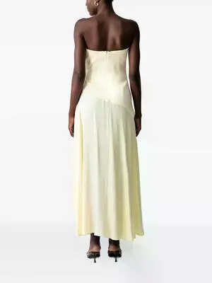 Bardot Lorenza Strapless Ruffled Midi Dress