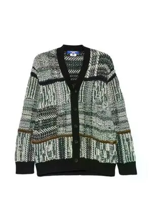 Junya Watanabe V-neck Cardigan - Black