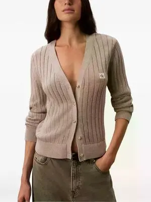 Calvin Klein Ribbed-knit Cardigan
