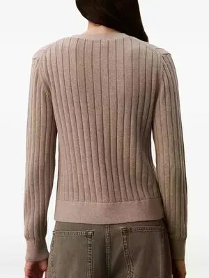 Calvin Klein Ribbed-knit Cardigan
