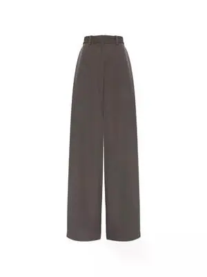 Balenciaga Squared Tailored Pants In Smoke - Grey
