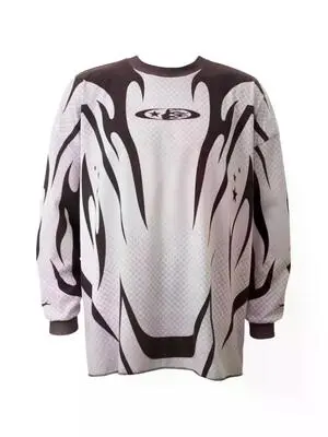 HELLSTAR Graphic-print Long-sleeved T-shirt