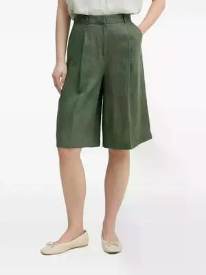 BENETTON Pleated Wide-leg Shorts