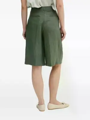 BENETTON Pleated Wide-leg Shorts