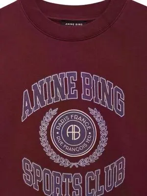 ANINE BING Miles Sweatshirt Collegiate Burgundy