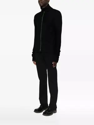 MA+ Zip-up High-neck Sweater