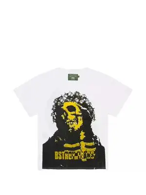 DENIM TEARS X Bstroy Tears Graphic-print T-shirt - White