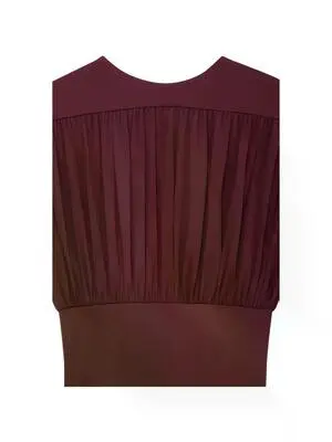 ANINE BING Fran Top Burgundy