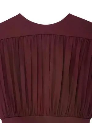 ANINE BING Fran Top Burgundy - Red