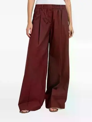 Brunello Cucinelli Pleated Wide-leg Trousers