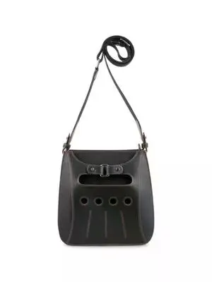 Perrin Cabbie Xbody Leather Crossbody Bag - Black