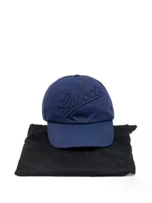 Gucci Logo Embroidered Baseball Cap