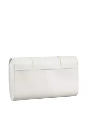 Perrin L'eiffel Strass Leather Clutch Bag