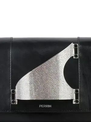 Perrin L'eiffel Strass Glove Clutch Bag - Black
