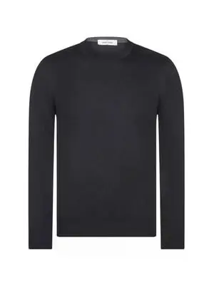GRAN SASSO Crew-neck Long-sleeve Sweater