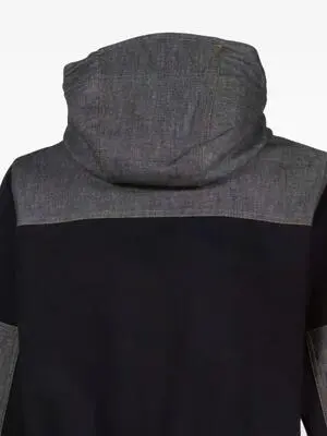 Moncler Denim-panel Fleece Jacket