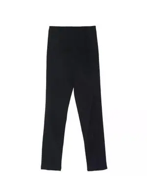 Emporio Armani Ribbed-knit Wool Trousers