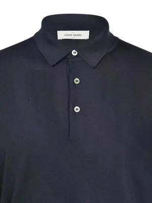 GRAN SASSO Long-sleeve Polo Sweater