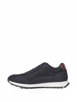 Armani Exchange Logo-patch Panelled Sneakers