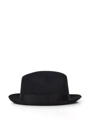 Borsalino Damiano Grosgrain-trim Fedora Hat