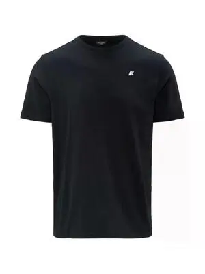 K-WAY Odom Logo-patch T-shirt - Black