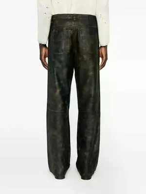WON HUNDRED Genoa Leather Trousers