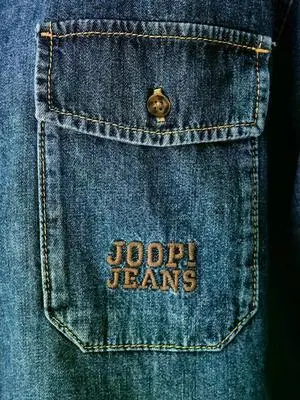 JOOP! Logo-embroidered Denim Shirt