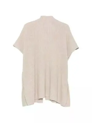 D.exterior Ribbed-knit Cashmere Cardigan - Neutrals