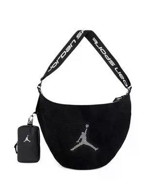 JORDAN Logo-detail Shoulder Bag - Black