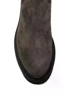 GUGLIELMO ROTTA Suede Rear-zip Boots