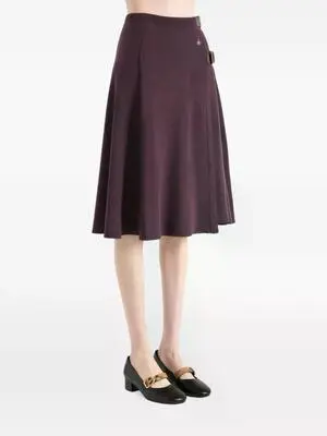 VIVIENNE WESTWOOD Buckle-fastening Pleated Skirt